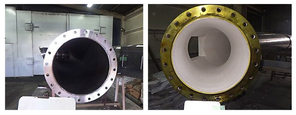 Extending Life Span of Chlorine Gas Piping | Corrocoat